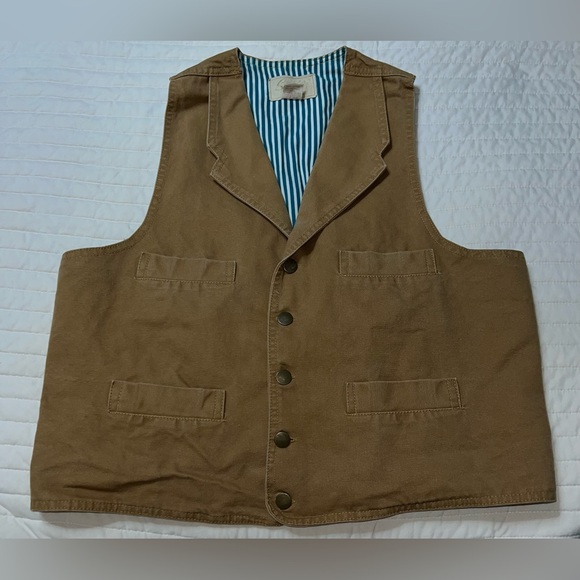 Scully | Suits & Blazers | Mens Vintage Vest By Scully 5 Button Front ...